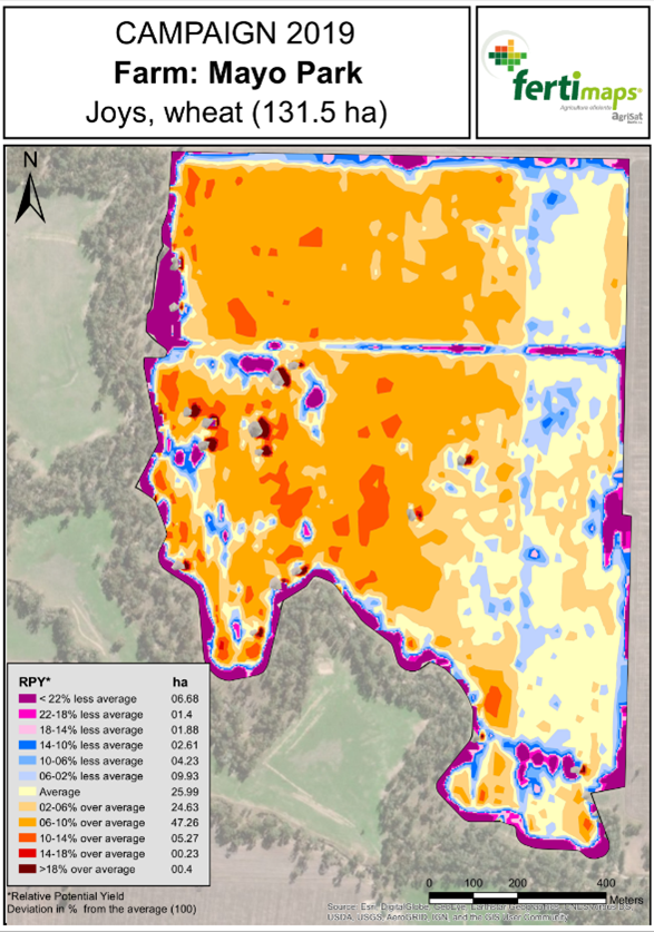 Gilgai soil structure impact on crop canopy - Coala Project